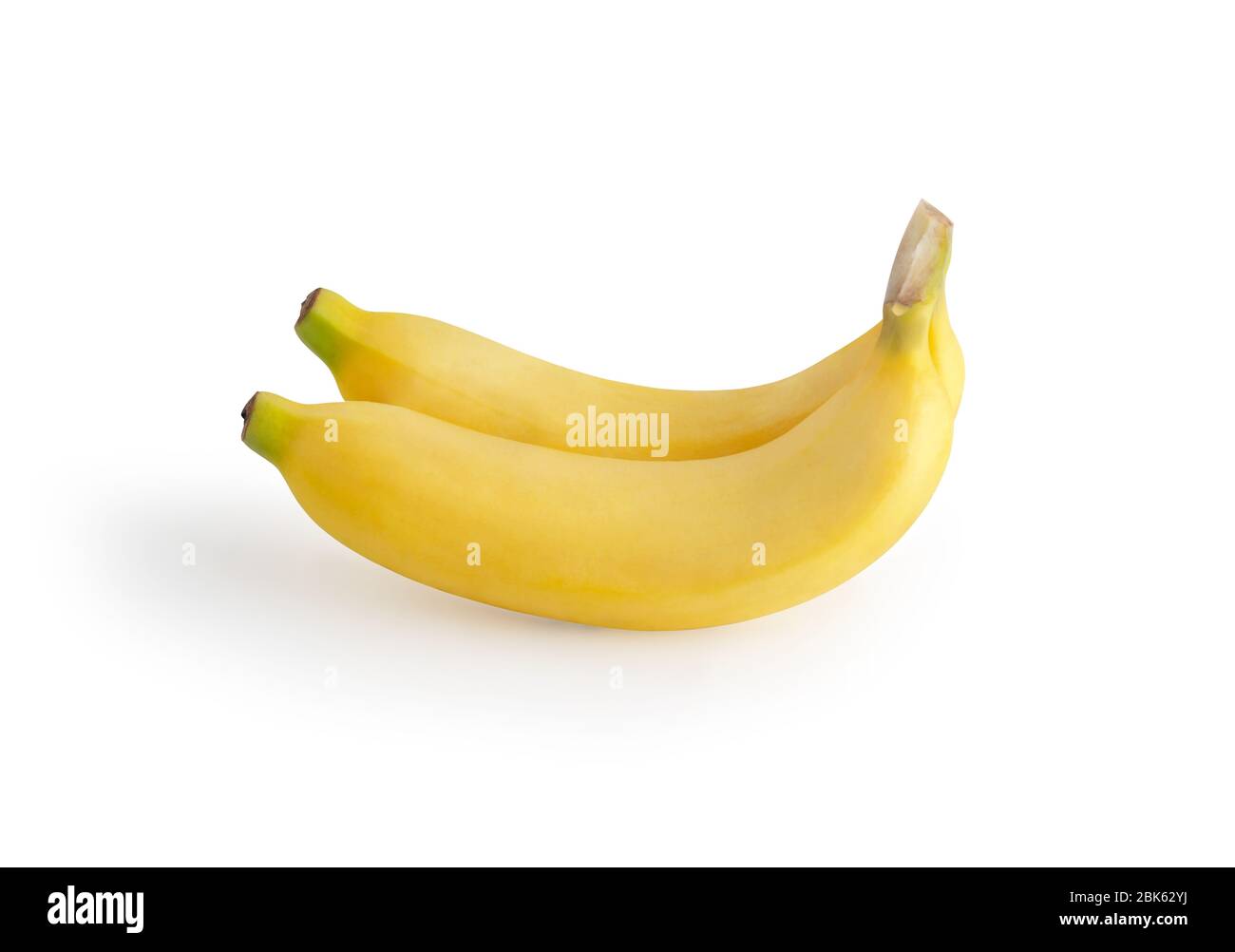 Two bananas Cut Out Stock Images & Pictures - Alamy