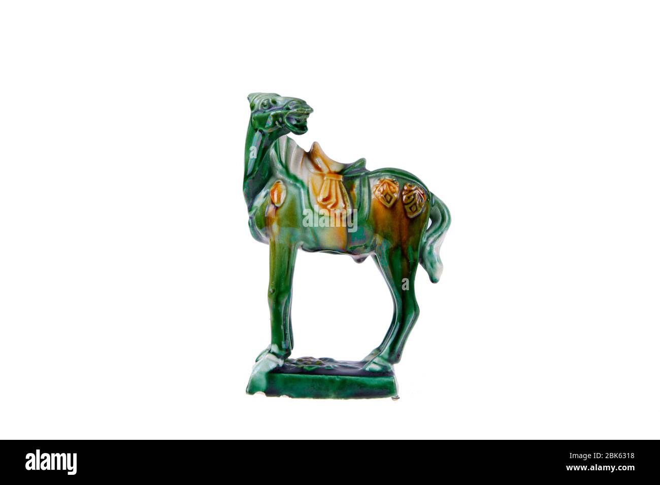 China's Tang three - color glaze horses are famous for their perfect ...