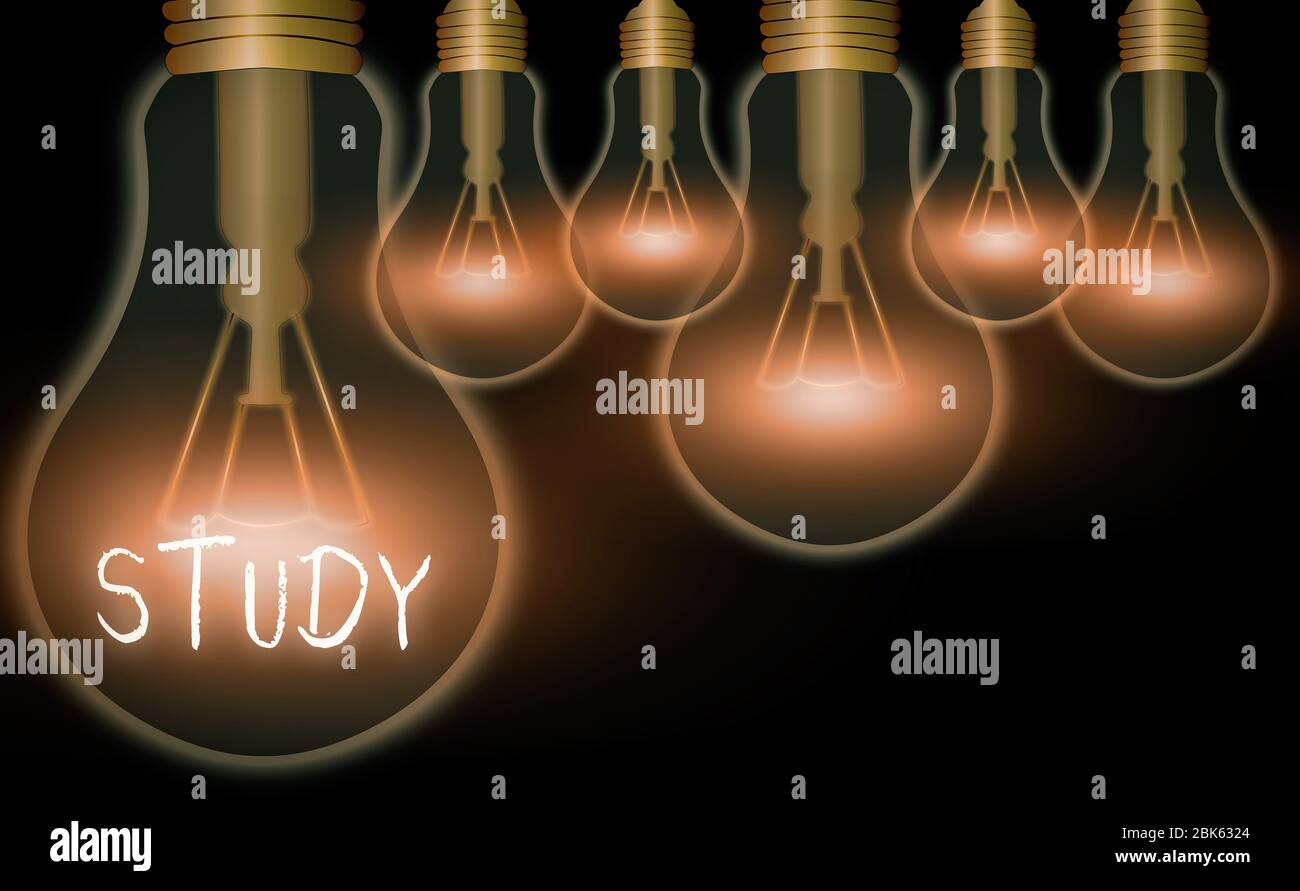 Conceptual hand writing showing Study. Concept meaning devotion of time ...