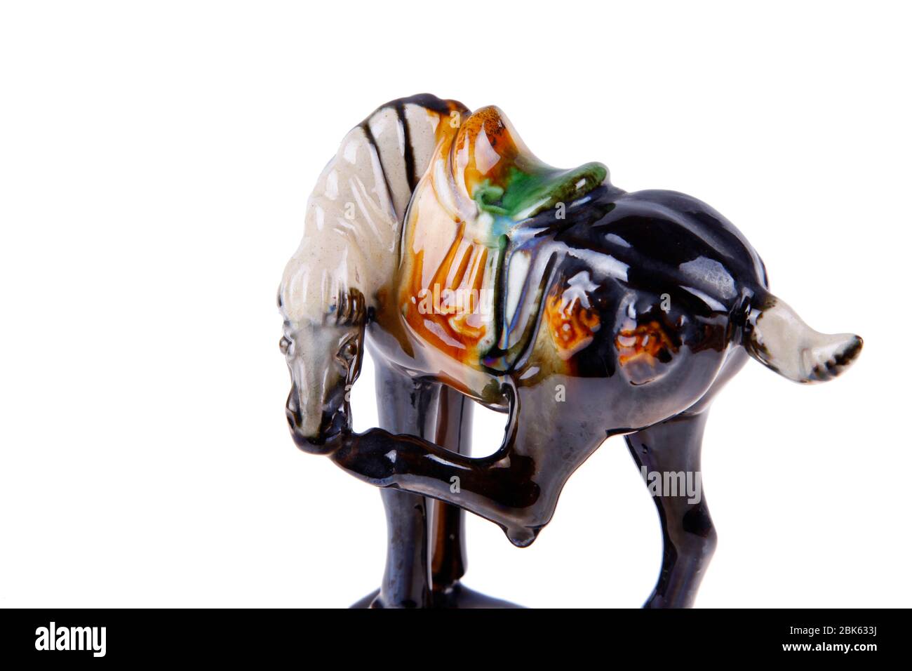 China's Tang three - color glaze horses are famous for their perfect ...