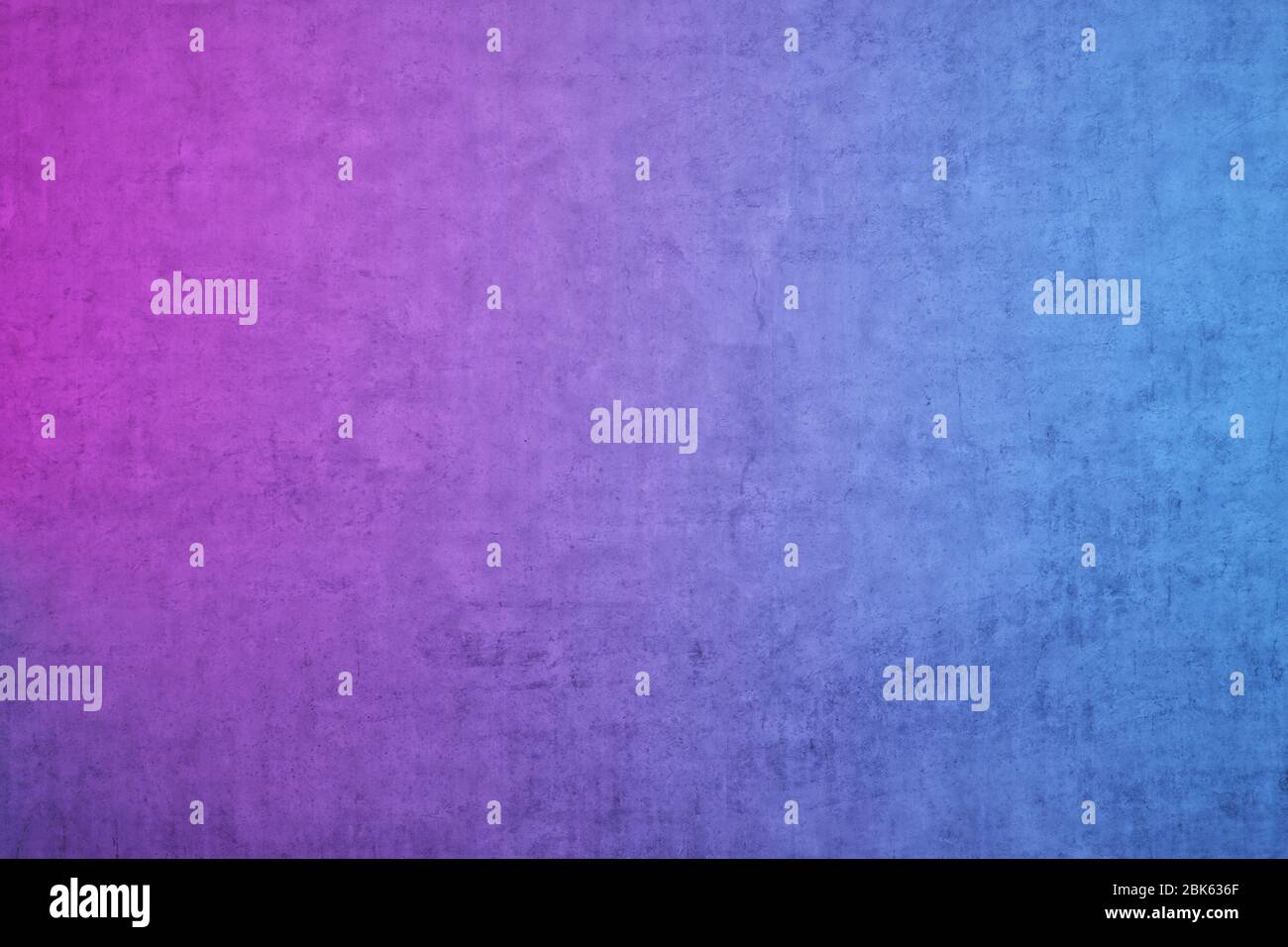 background concrete wall in pink-blue lighting. 3d rendering Stock ...