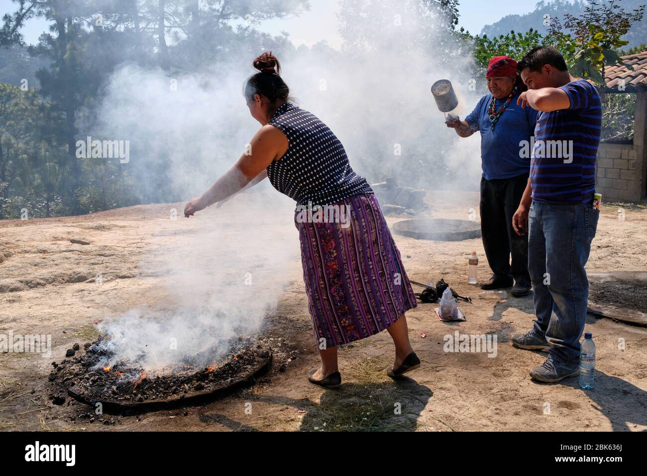 Mayan purification ceremony hi-res stock photography and images - Alamy