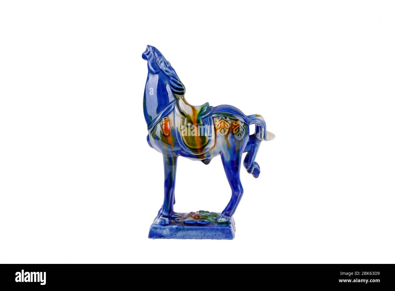 China's Tang three - color glaze horses are famous for their perfect ...