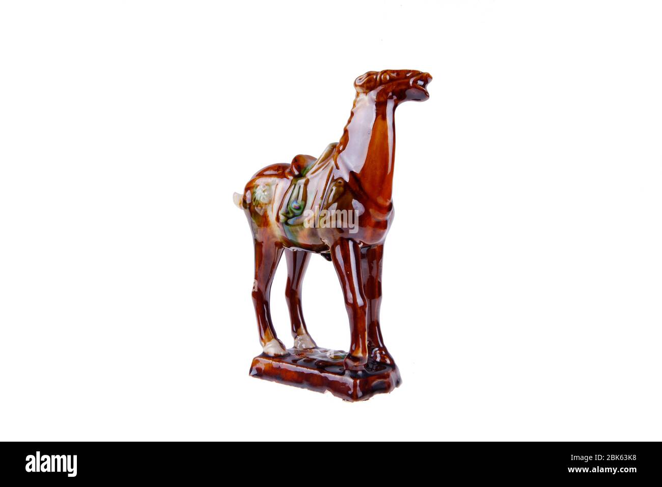 China's Tang three - color glaze horses are famous for their perfect ...