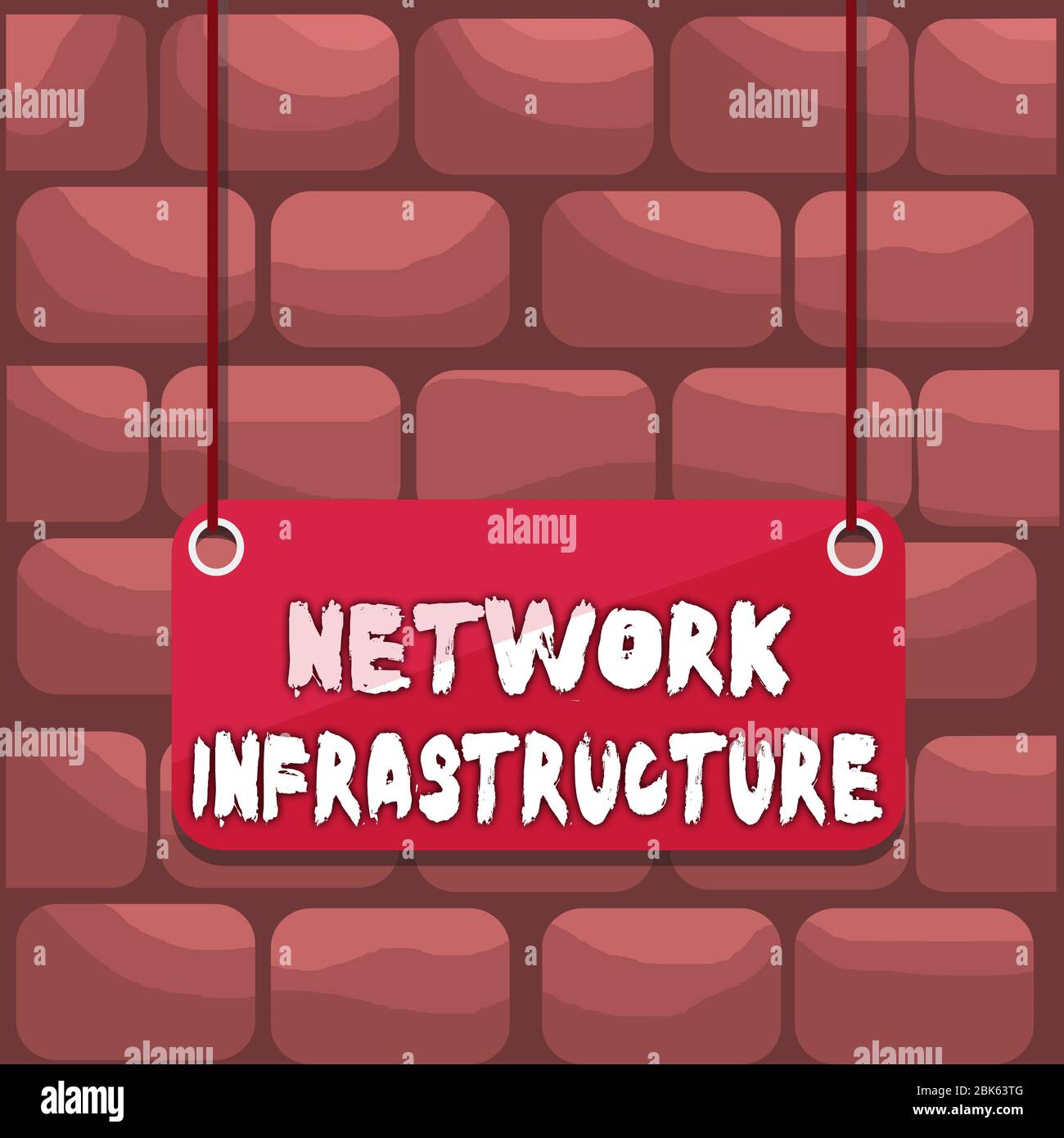 Handwriting text writing Network Infrastructure. Conceptual photo ...