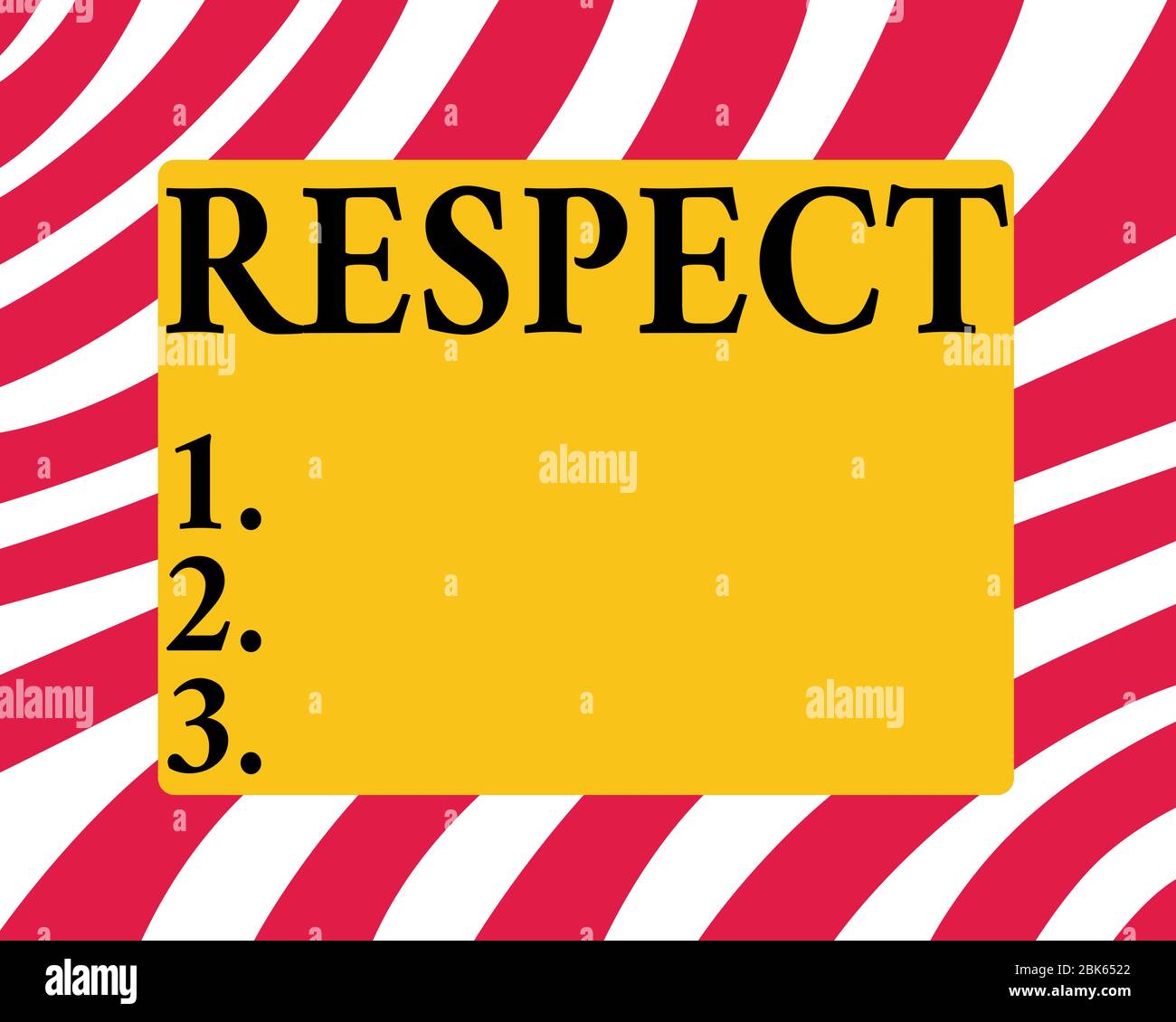 Conceptual hand writing showing Respect. Concept meaning Feeling of ...