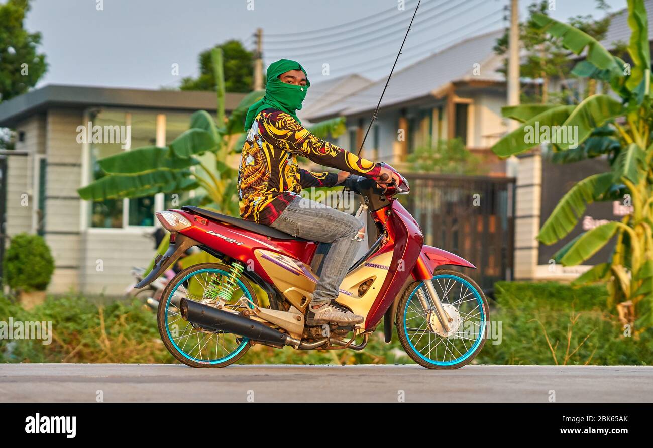 Motorcycle motorbike rider wearing mask hi-res stock photography and ...