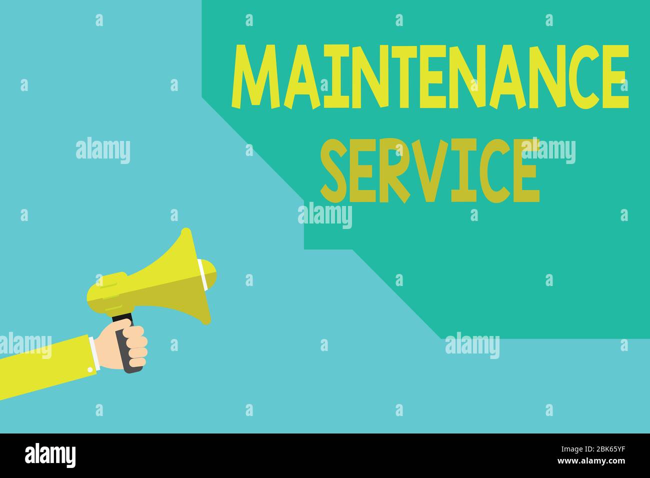 Writing note showing Maintenance Service. Business concept for Keep a ...