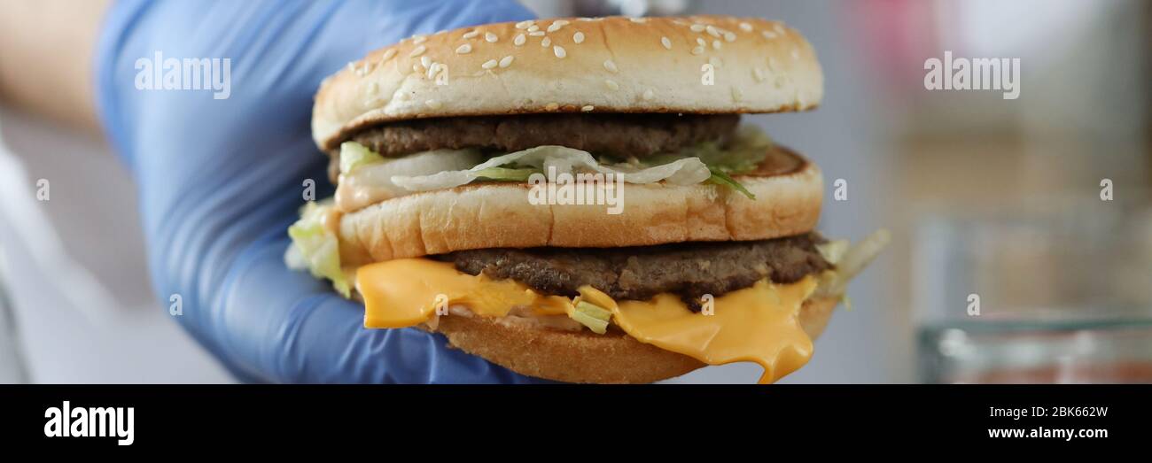 Fake food nutrition doctor hi-res stock photography and images - Alamy