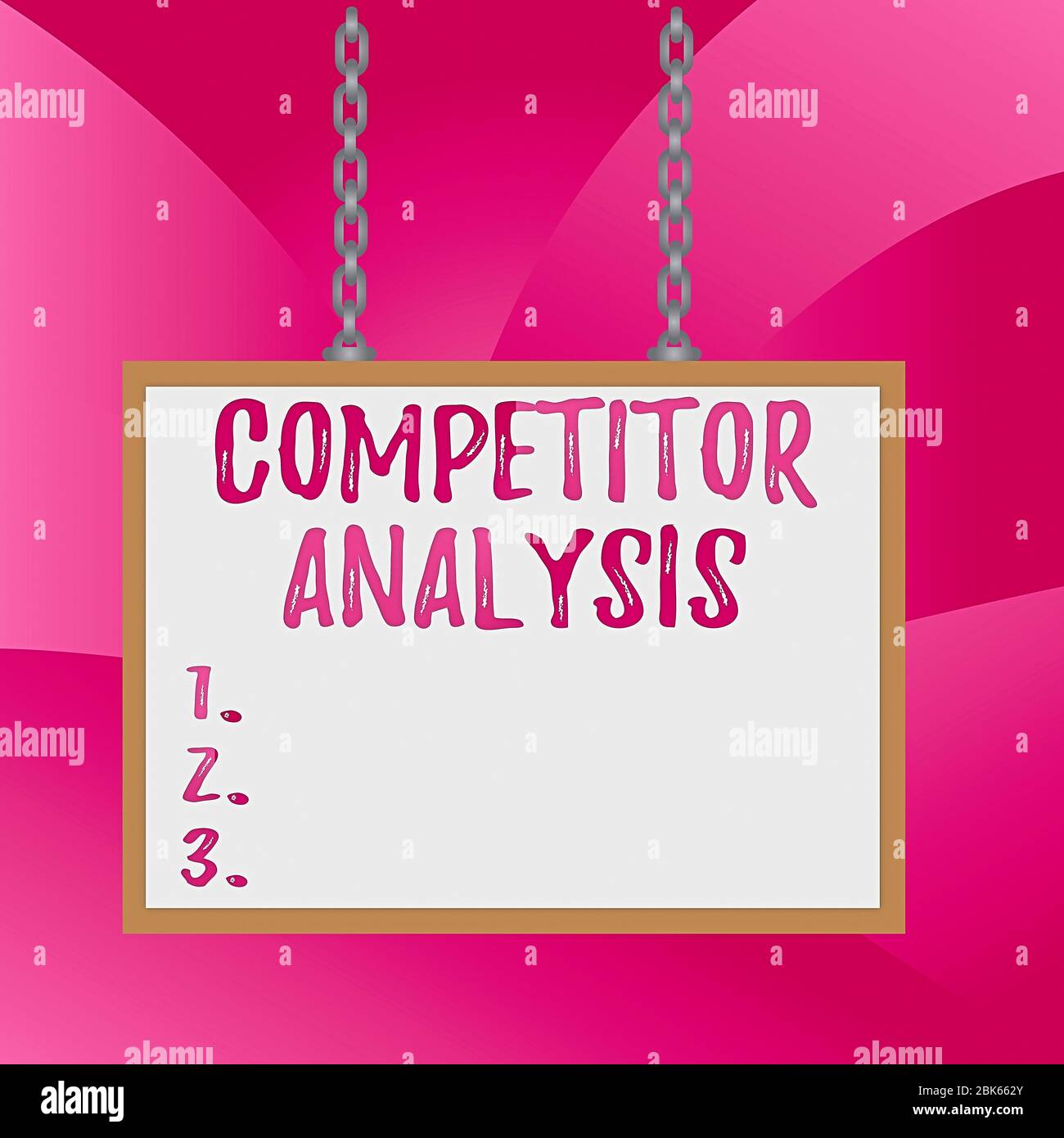Handwriting text Competitor Analysis. Conceptual photo Determine the ...