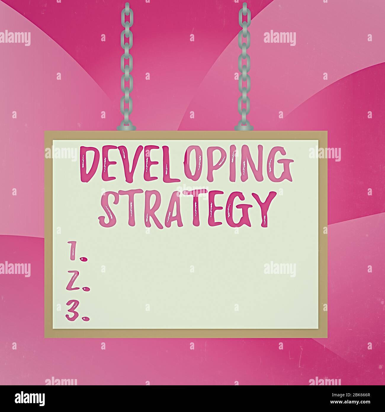 Handwriting text Developing Strategy. Conceptual photo Organizations ...