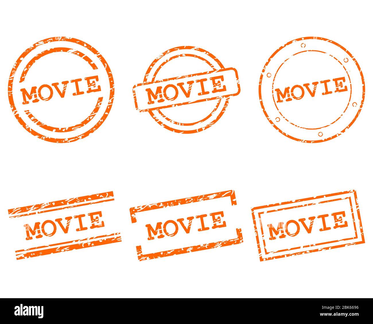 Movie stamps hi-res stock photography and images - Alamy
