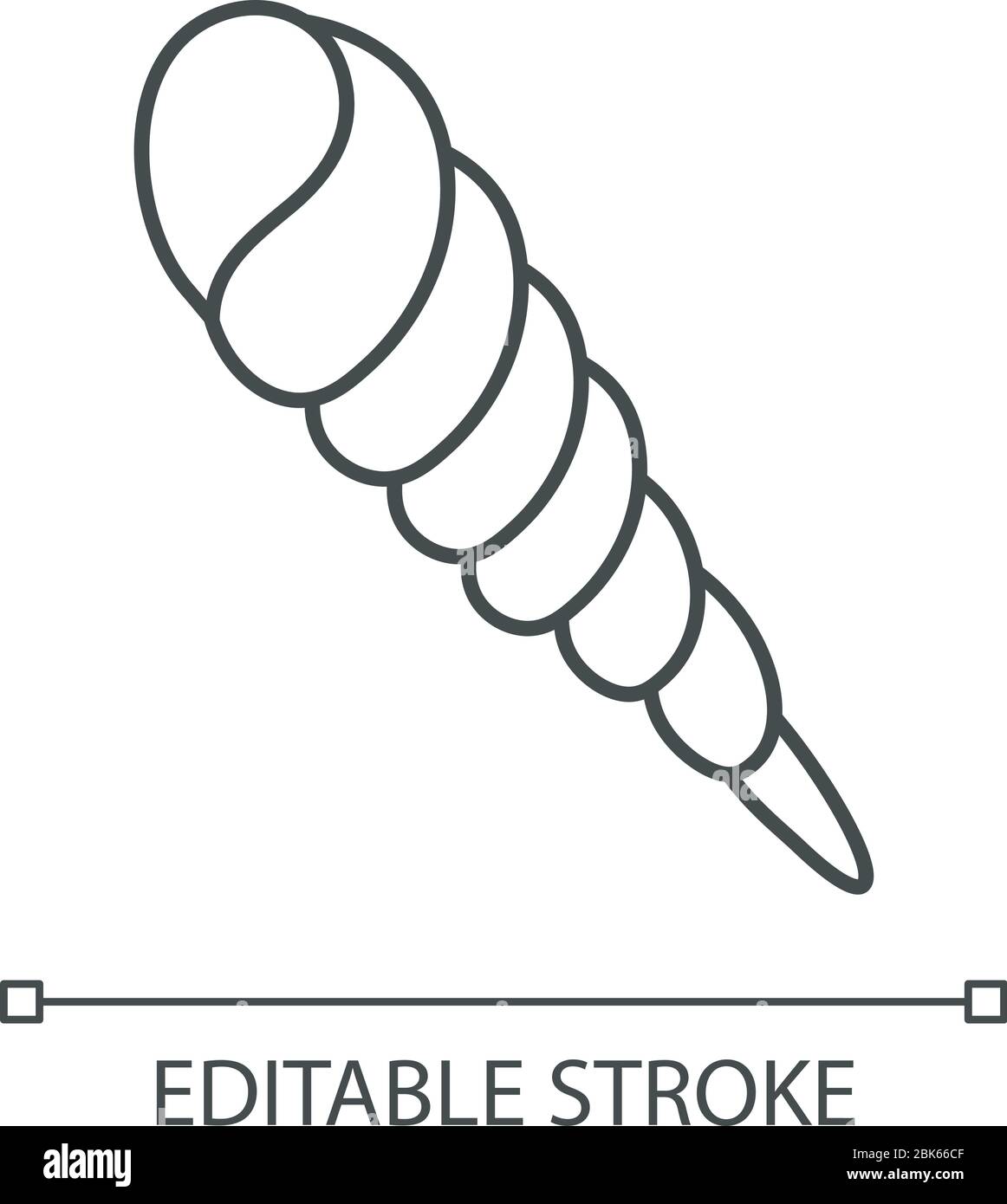 Conic shell Stock Vector Images - Alamy