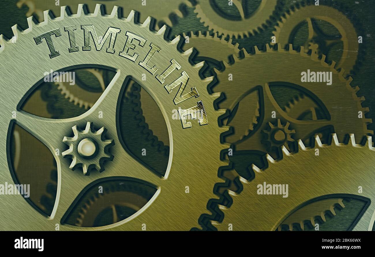 Handwriting text Timeline. Conceptual photo graphical representation of ...