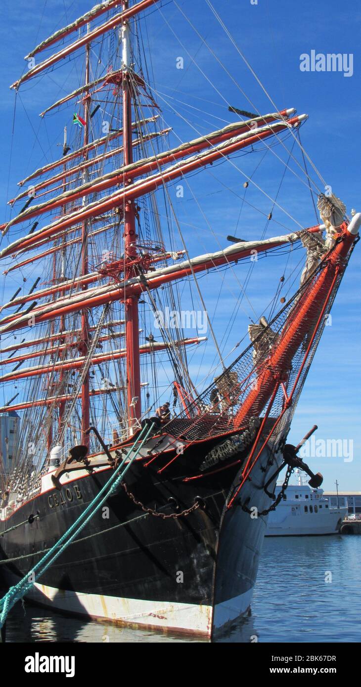 Russian tallship SEDOV Stock Photo - Alamy