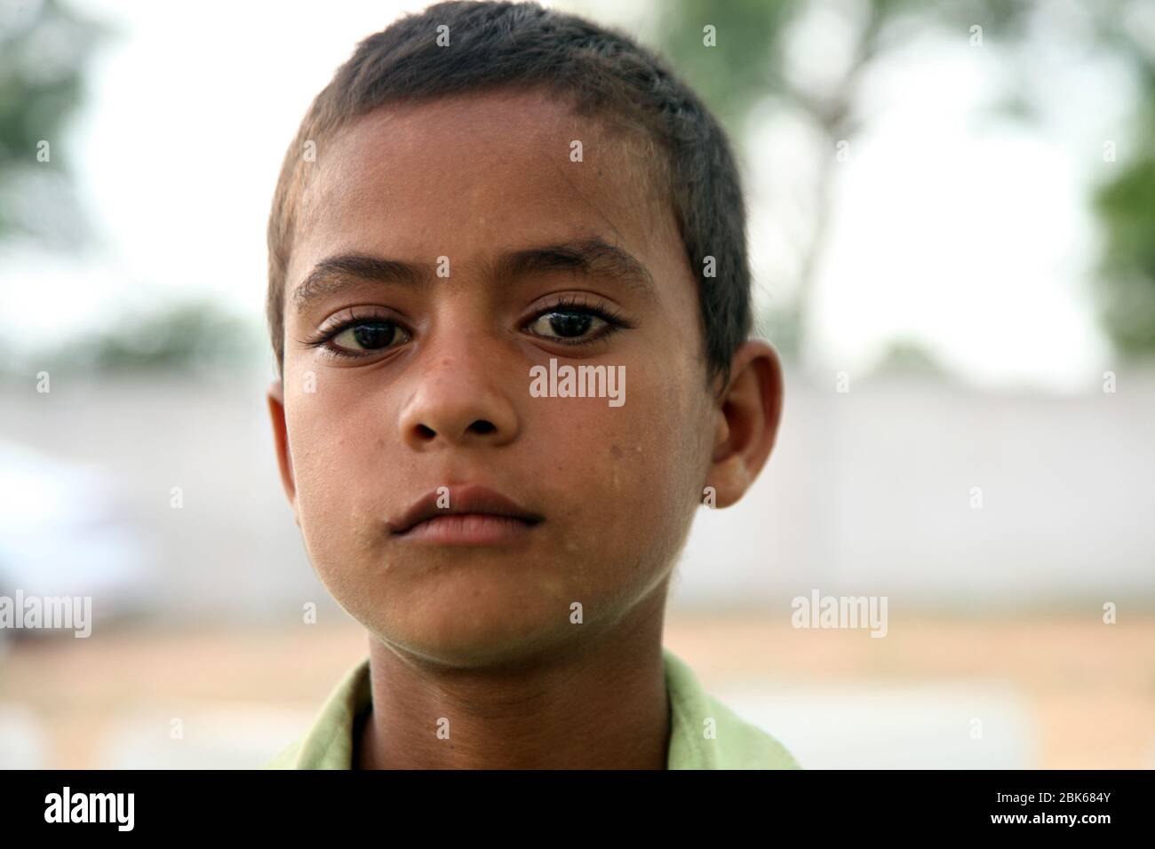 North Indian Village Rural Area Cute Boy (Photo Copyright © Saji ...