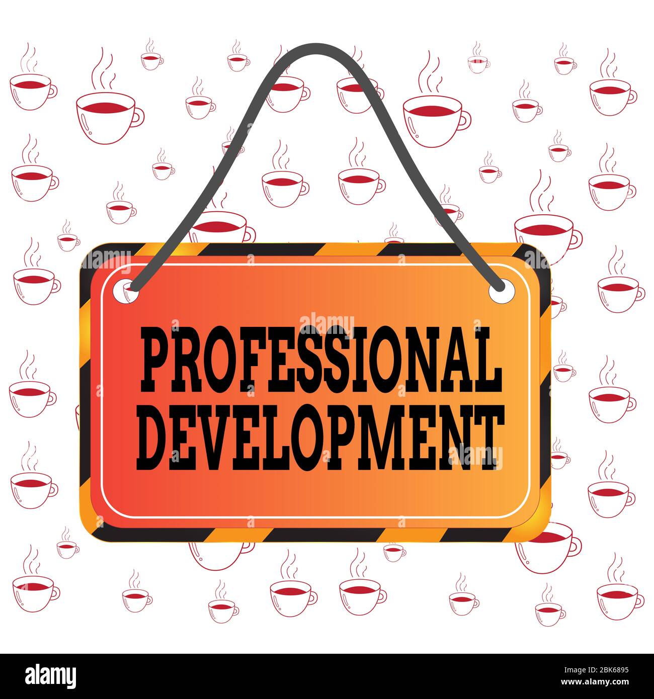 Writing note showing Professional Development. Business concept for ...