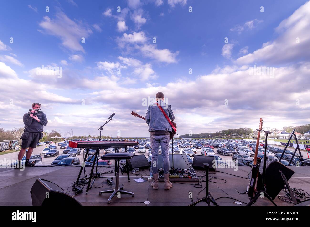 Aarhus, Denmark. 24th, April 2020. The Danish singer, songwriter and ...