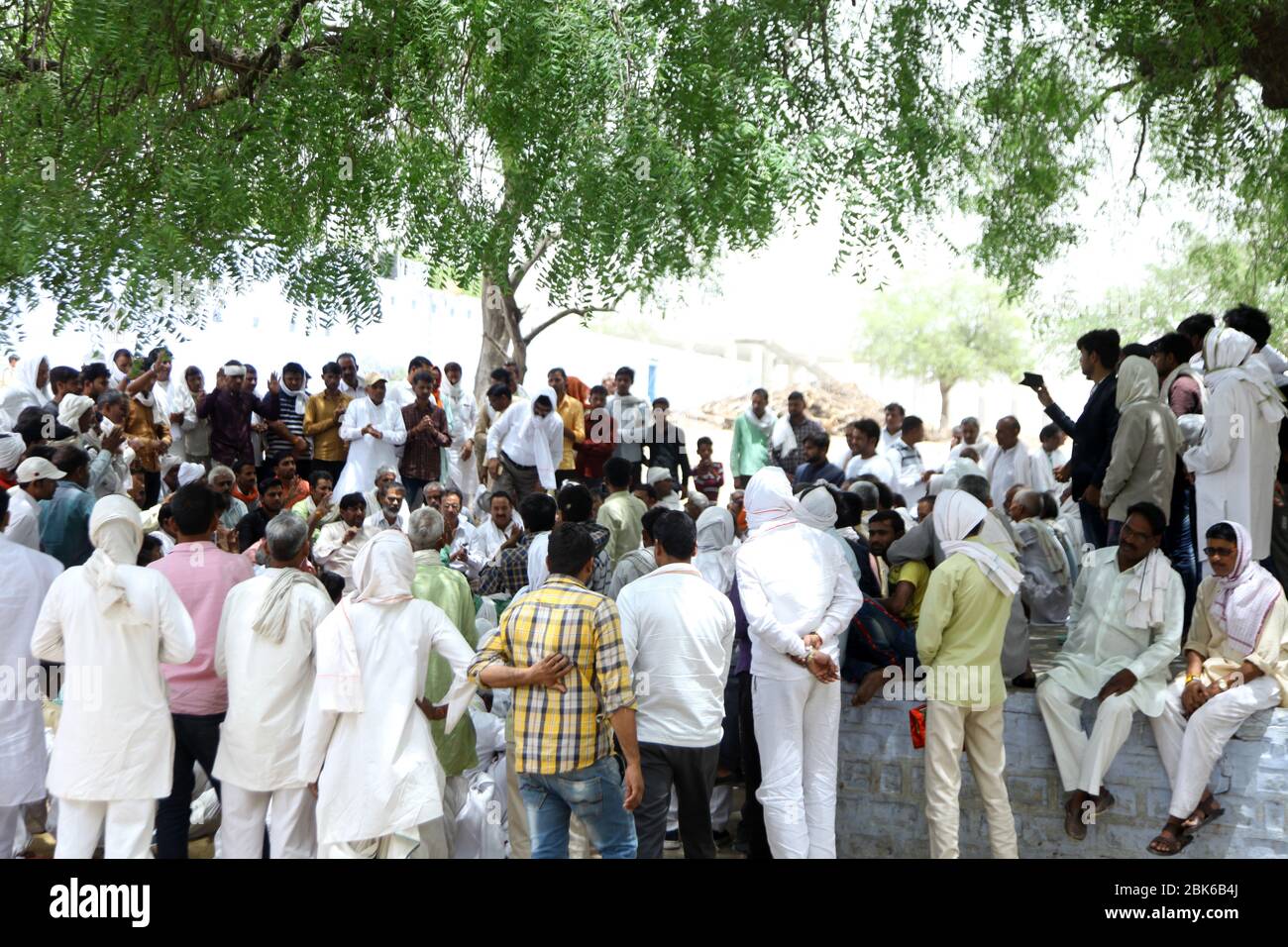 Gram Panchayat Meeting In Village