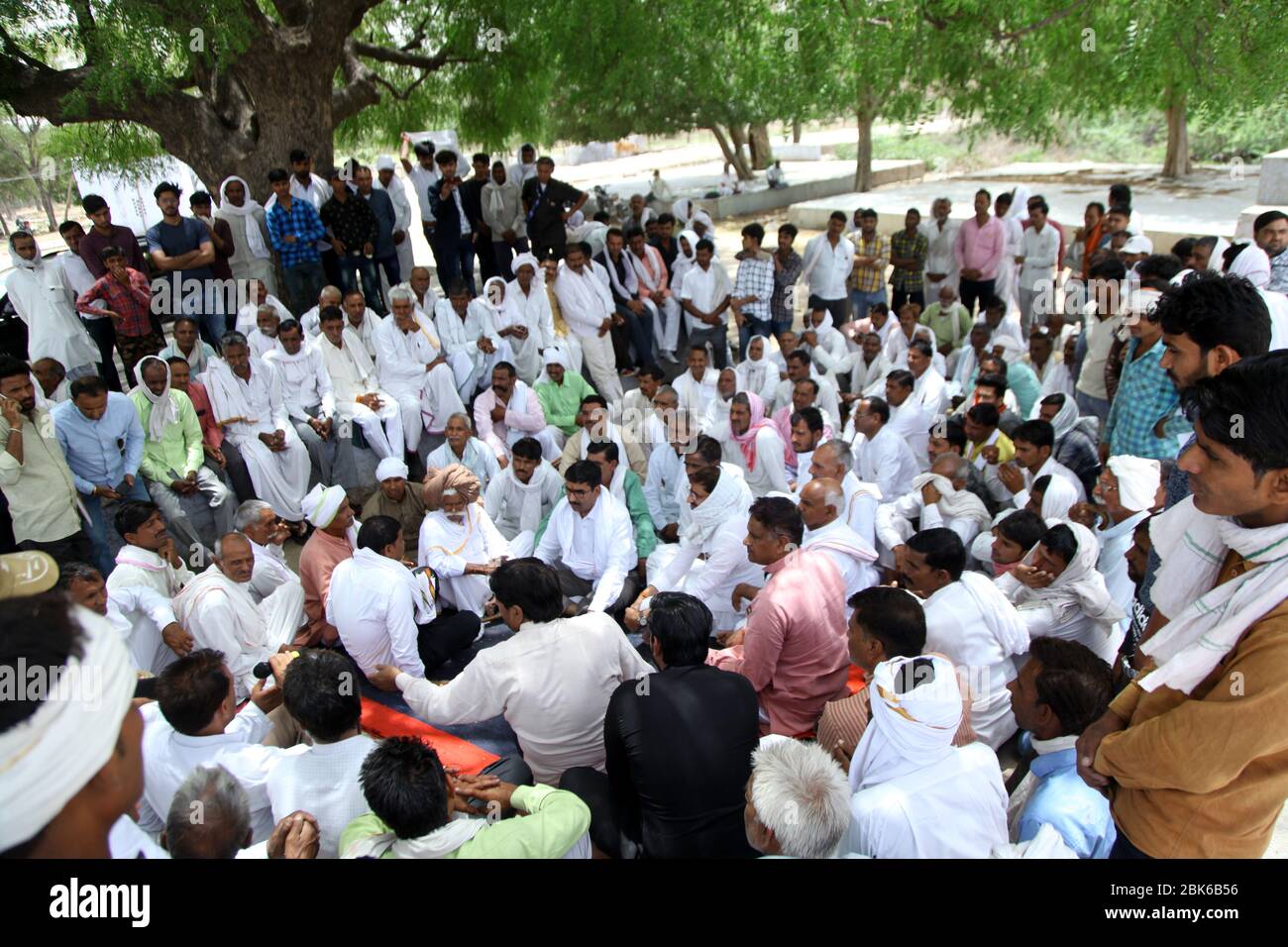 Gram Panchayat Meeting In Village