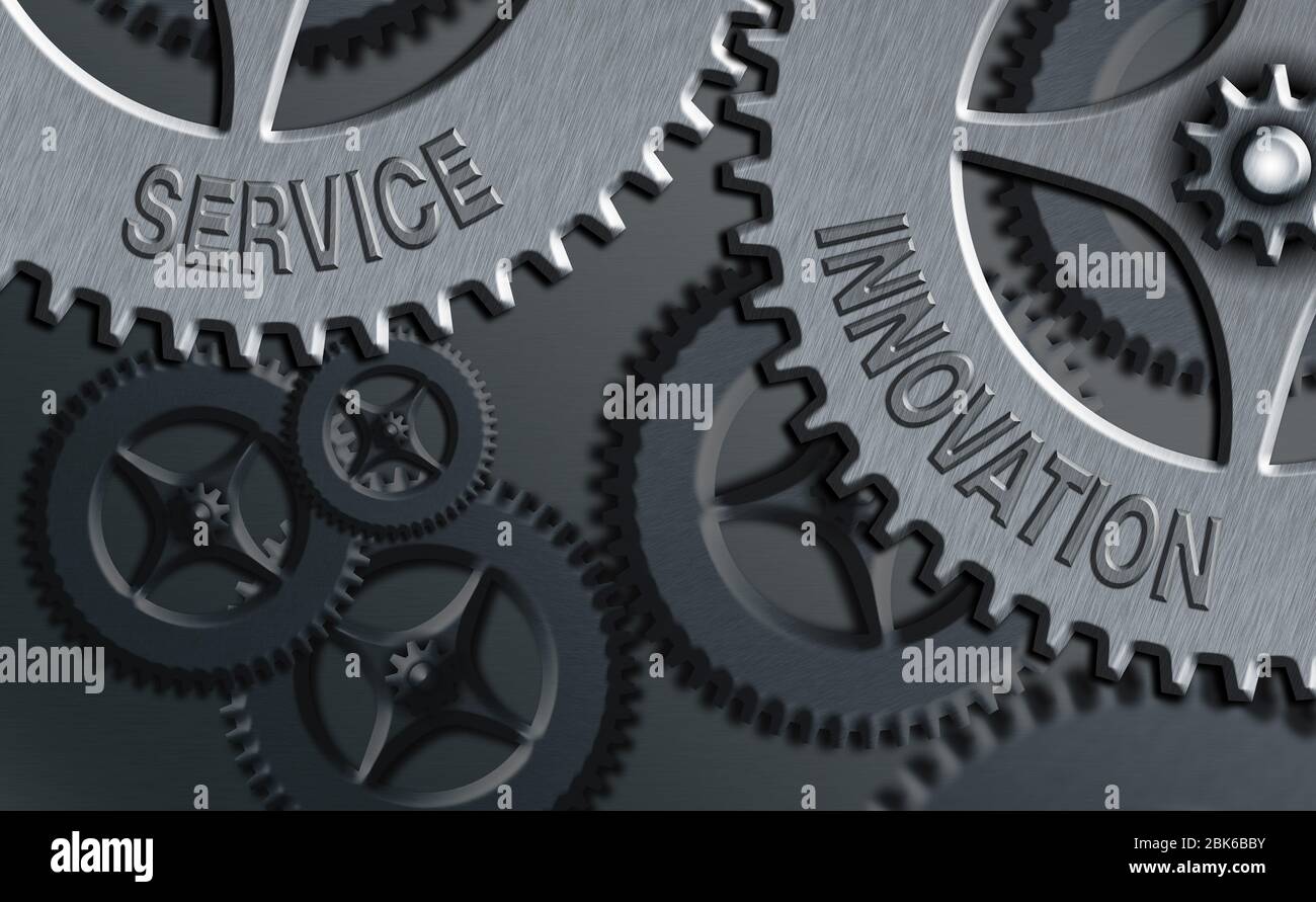 Handwriting text Service Innovation. Conceptual photo Improved Product ...