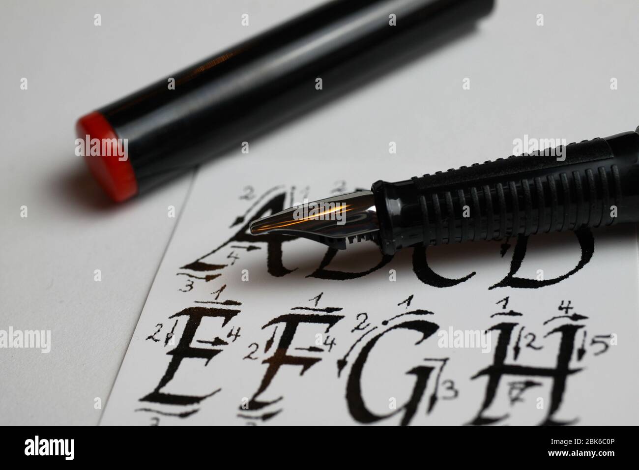 Abc signature hi-res stock photography and images - Alamy