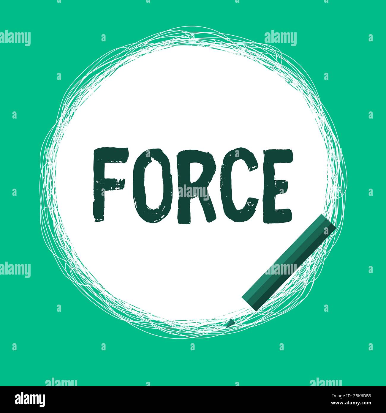Word writing text Force. Business photo showcasing strength or energy ...