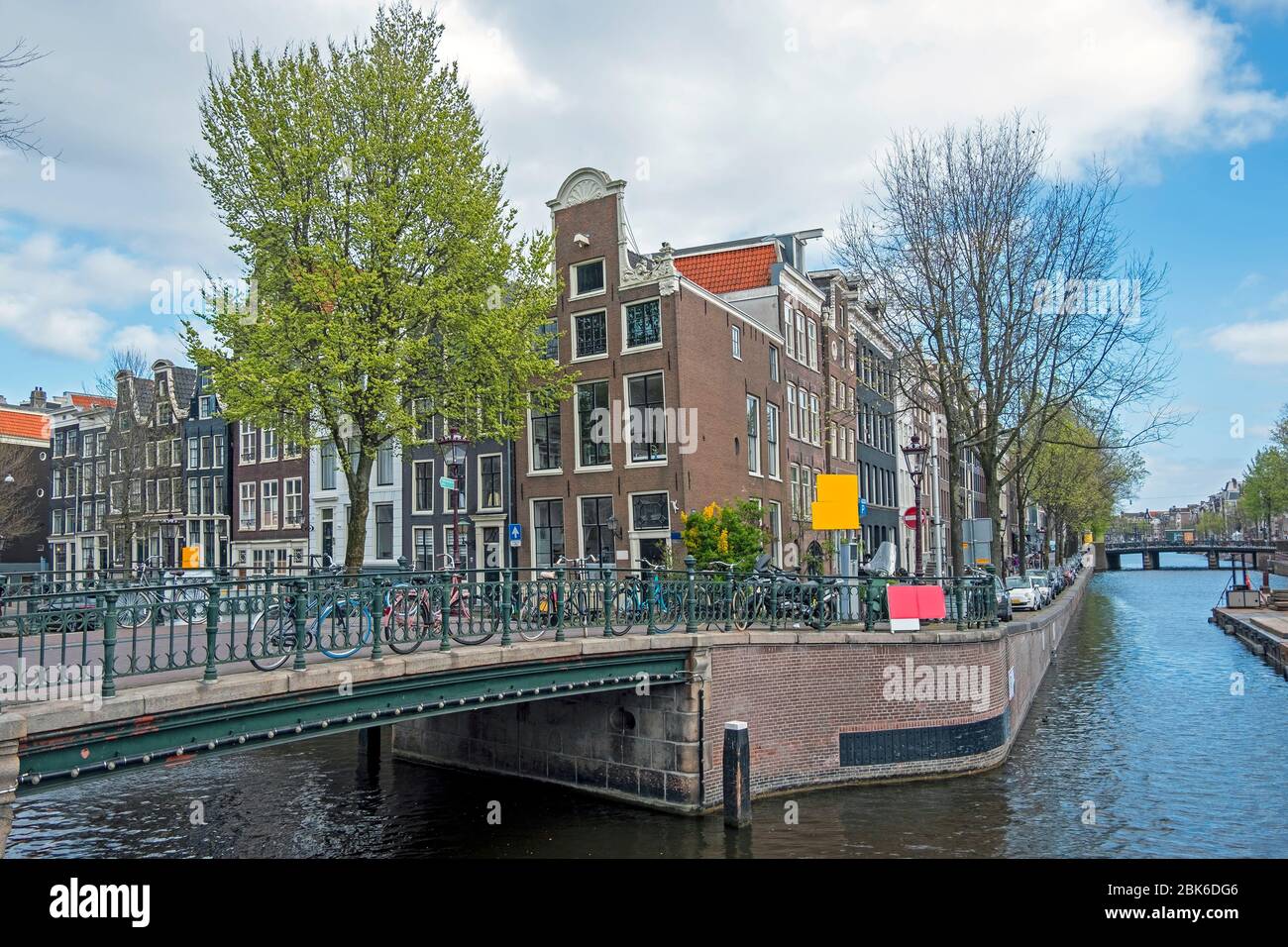 City scenic from Amsterdam in spring in the Netherlands Stock Photo - Alamy