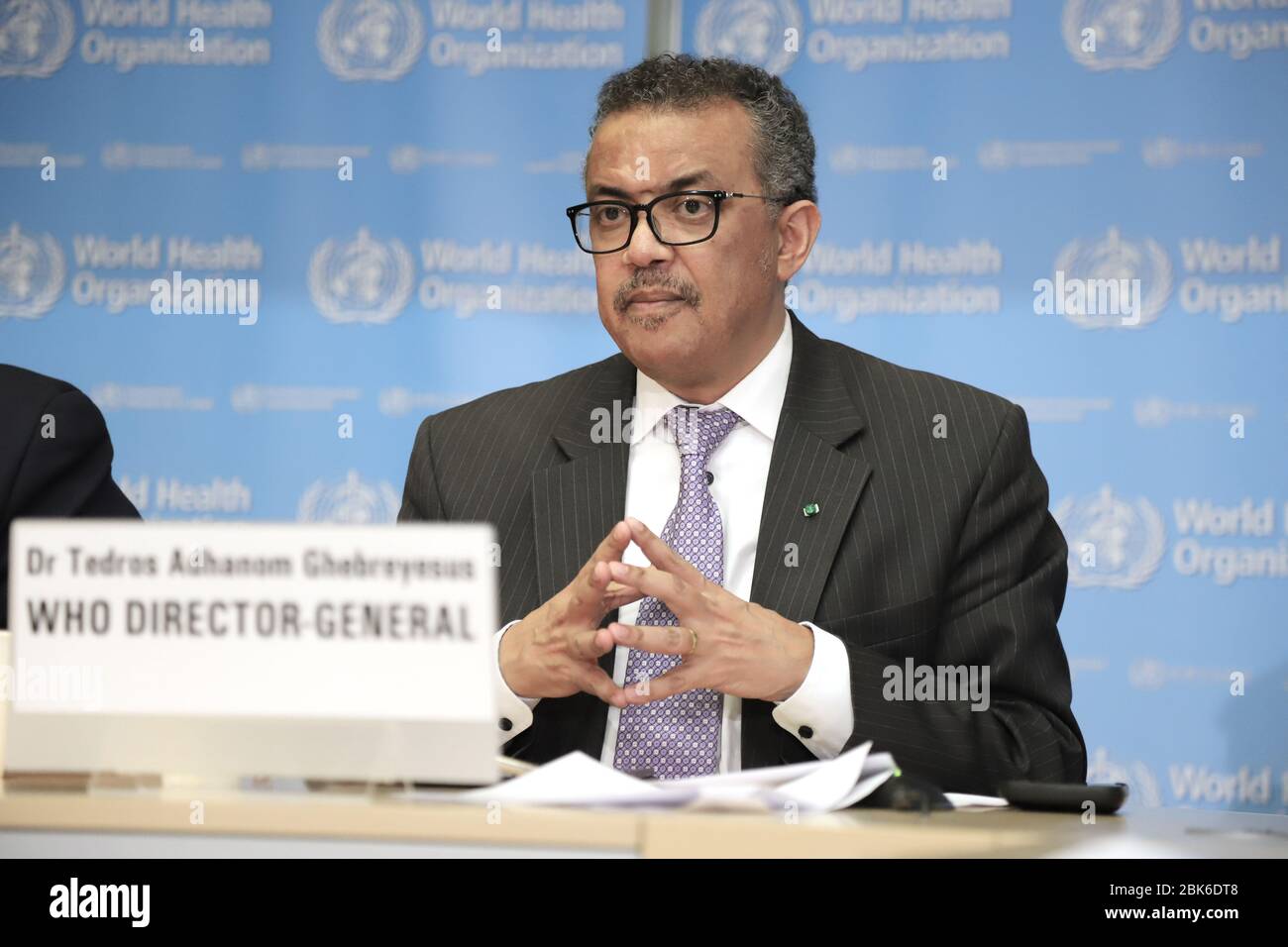 Tedros adhanom ghebreyesus march 2020 hi-res stock photography and ...