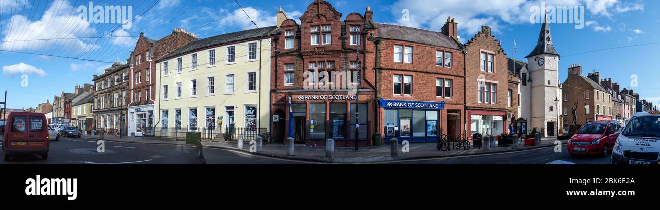 Dunbar high street east lothian hi-res stock photography and images - Alamy