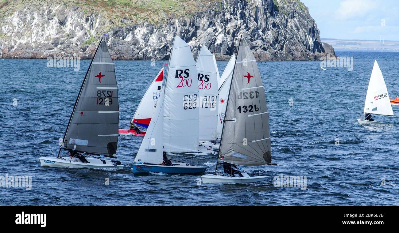 Rs200 racing dinghy hi-res stock photography and images - Alamy