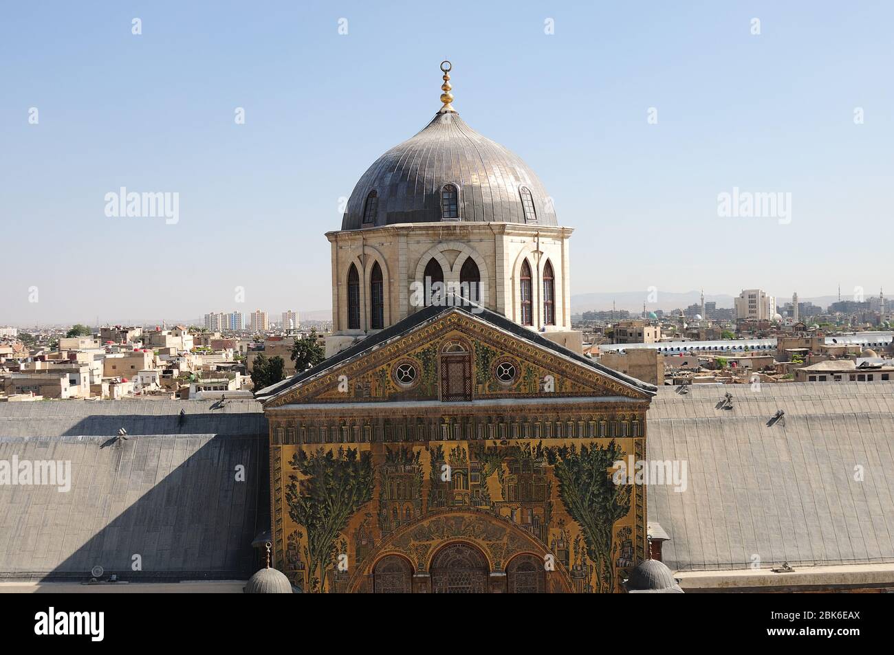 Damascus Umayyad Mosque is located in Syria. The building, previously ...