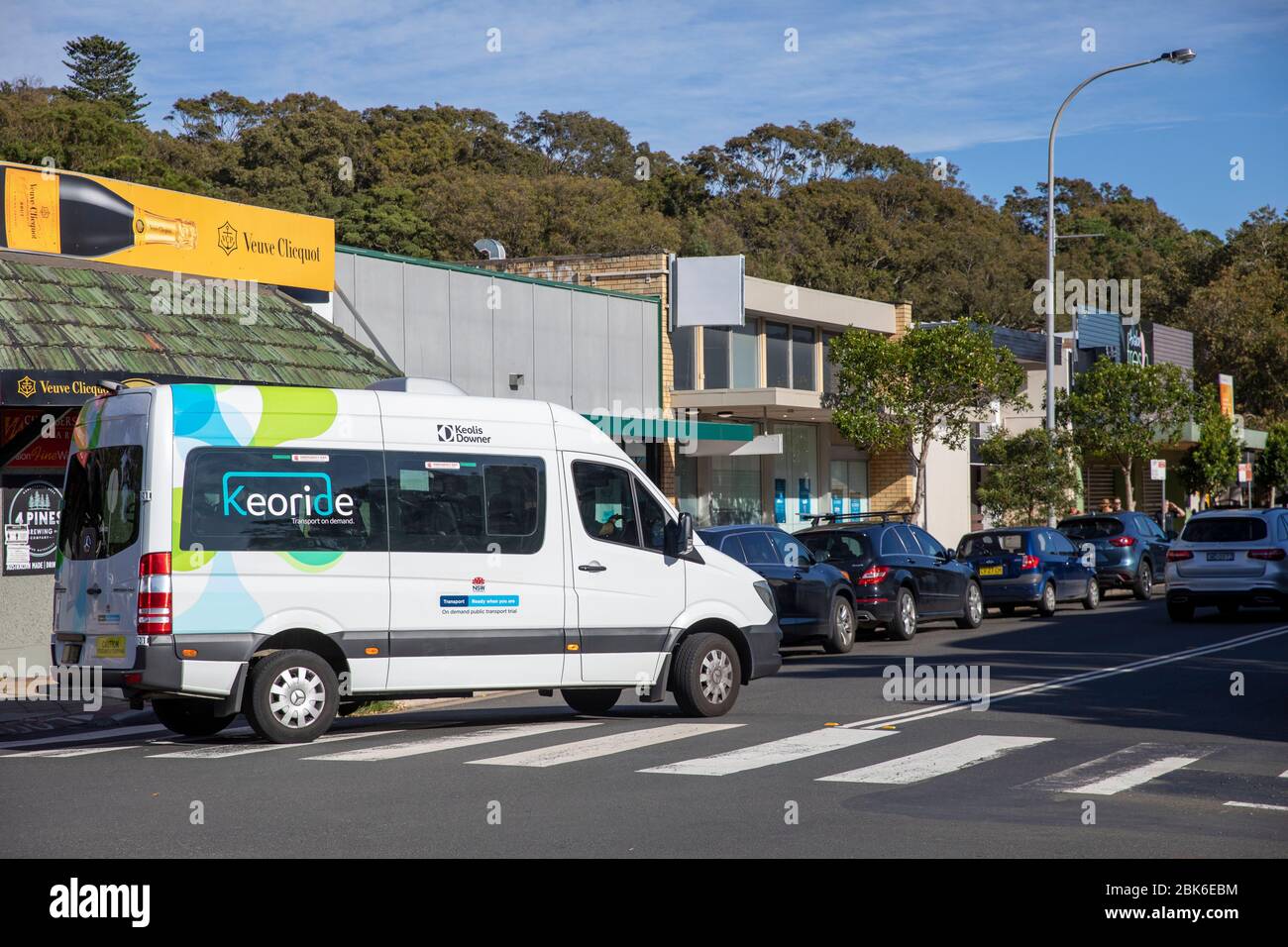 Australian local community bus transport service Keoride on Sydney ...
