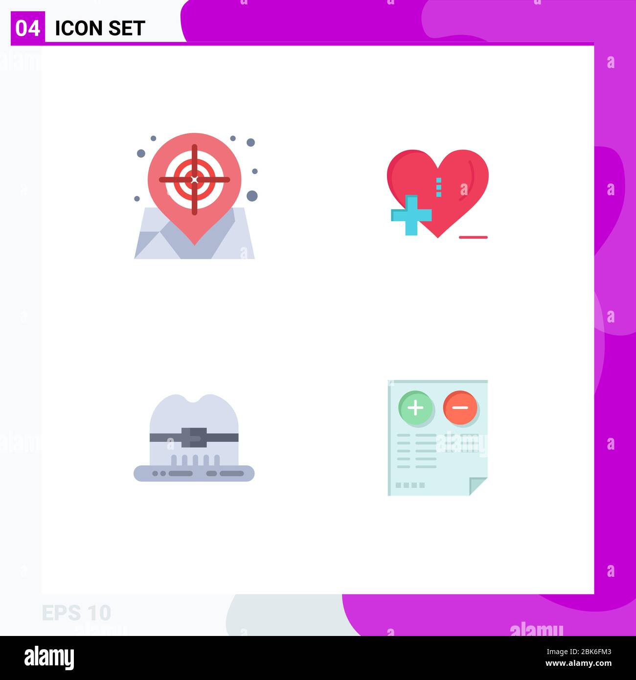 Map symbols hospital hi-res stock photography and images - Alamy