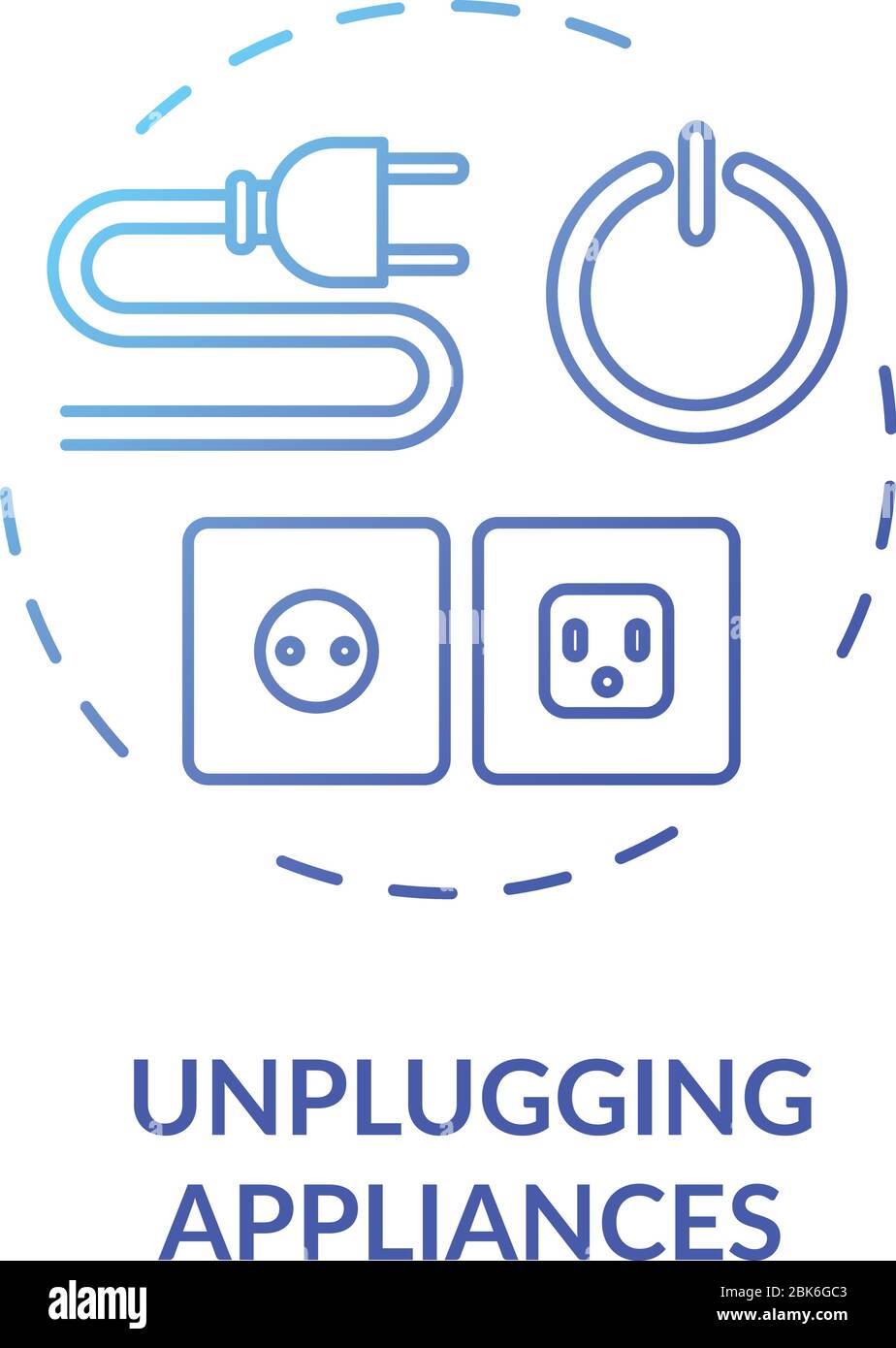 Disconnect appliance Stock Vector Images - Alamy