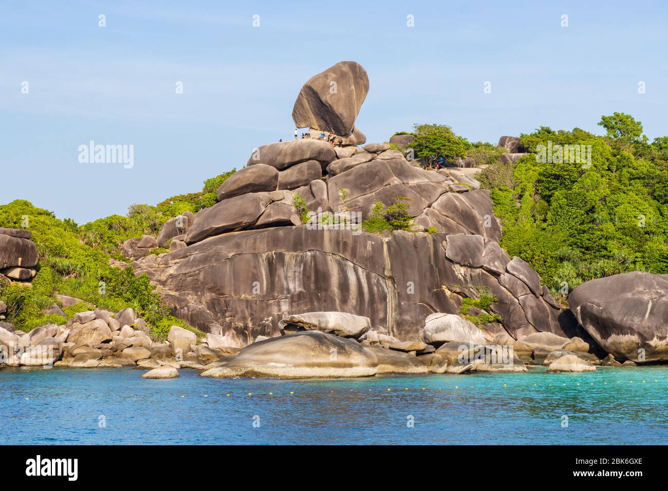 Granite rock formations at Thailands Similan Islands Stock Photo - Alamy