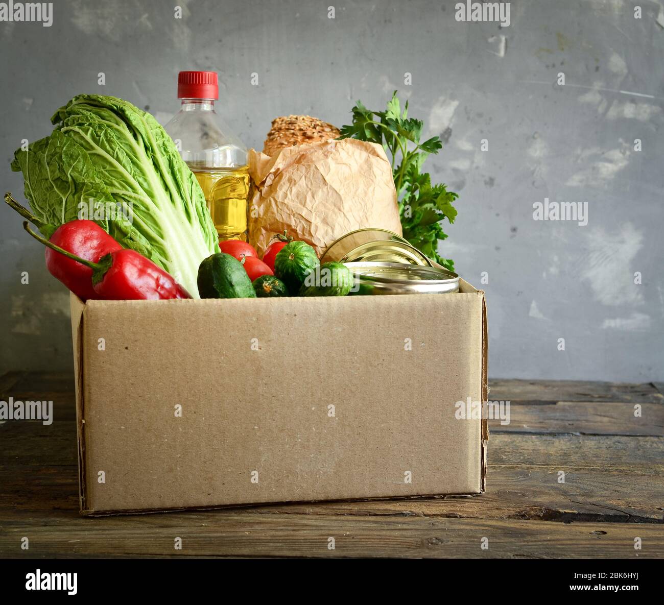 Packing Box Of Food Cardboard High Resolution Stock Photography and ...