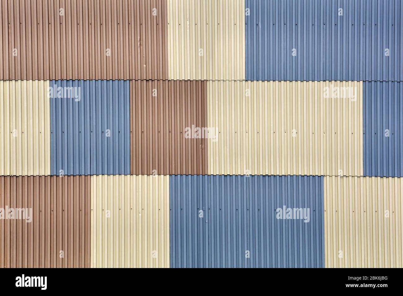 Texture of metal sheet wall Stock Photo - Alamy