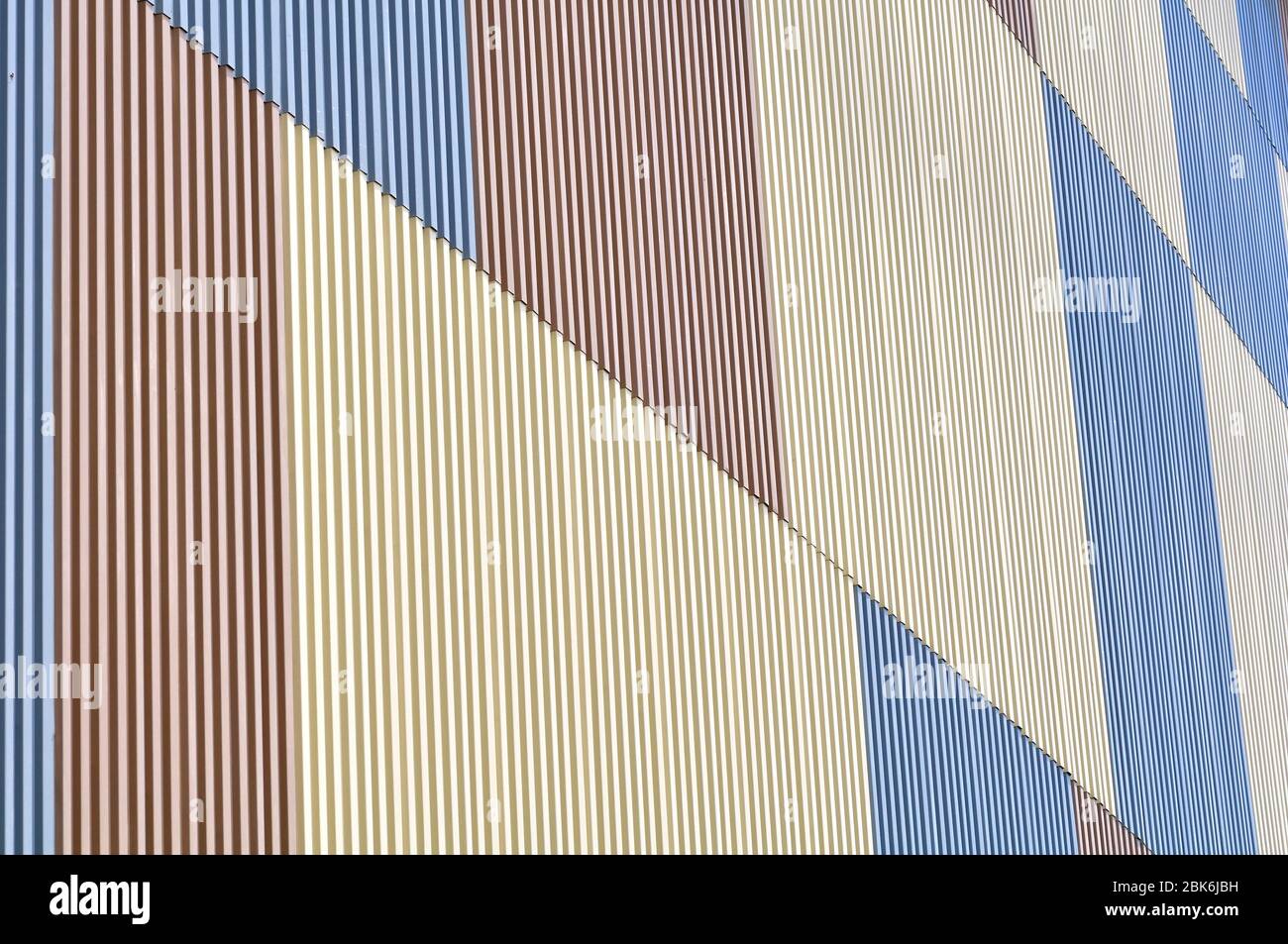 Texture of metal sheet wall Stock Photo - Alamy