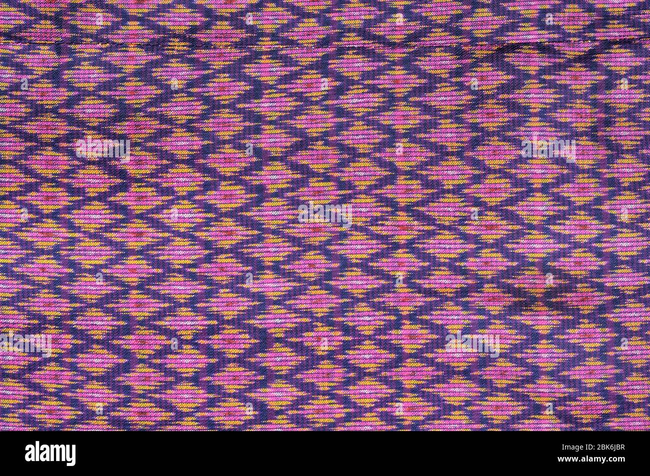 Pattern of old thai native cloth Stock Photo - Alamy