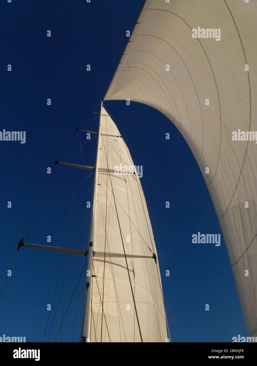 View of mast of sailing boat hi-res stock photography and images - Alamy