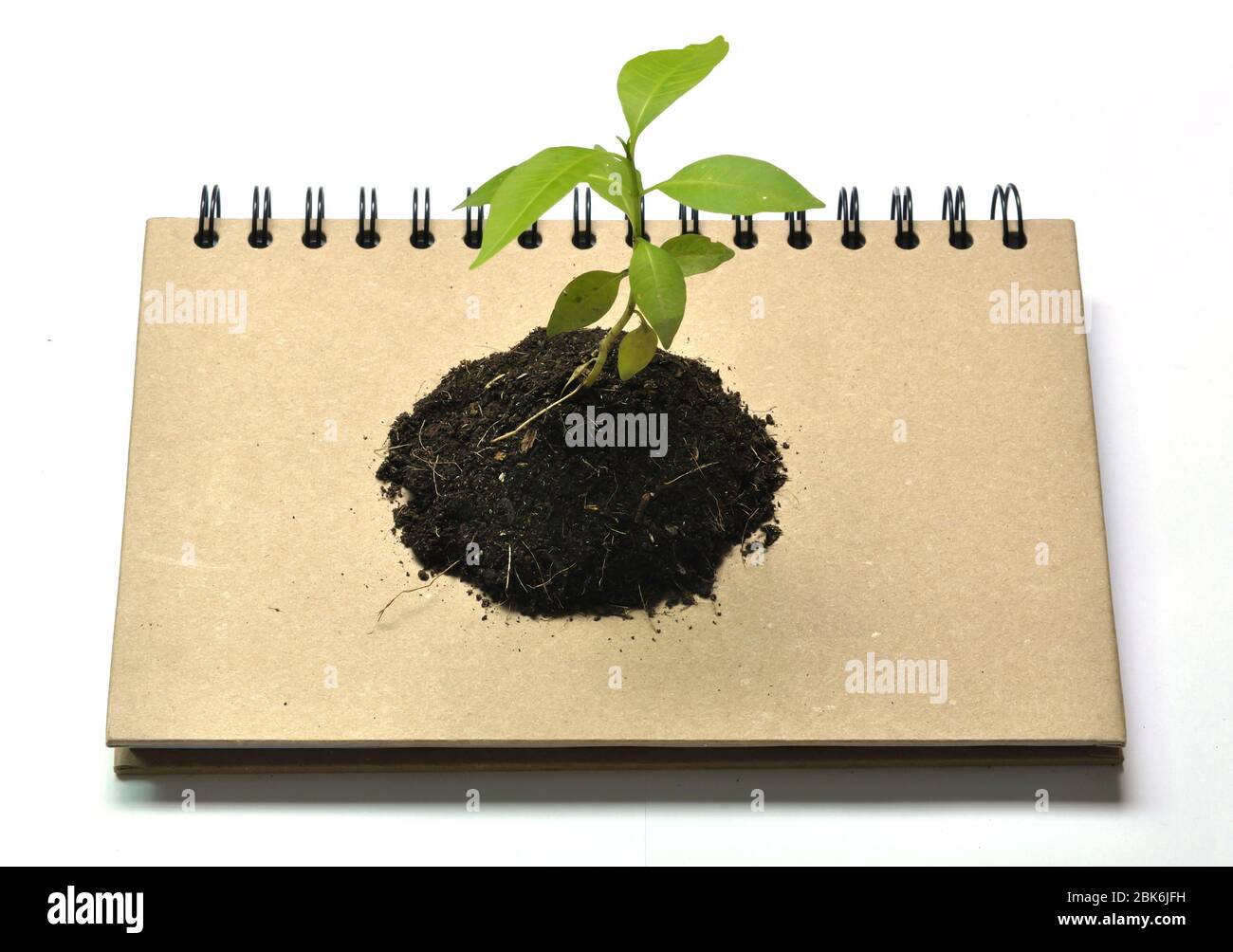 Concept picture of recycle notebook for save environment Stock Photo ...