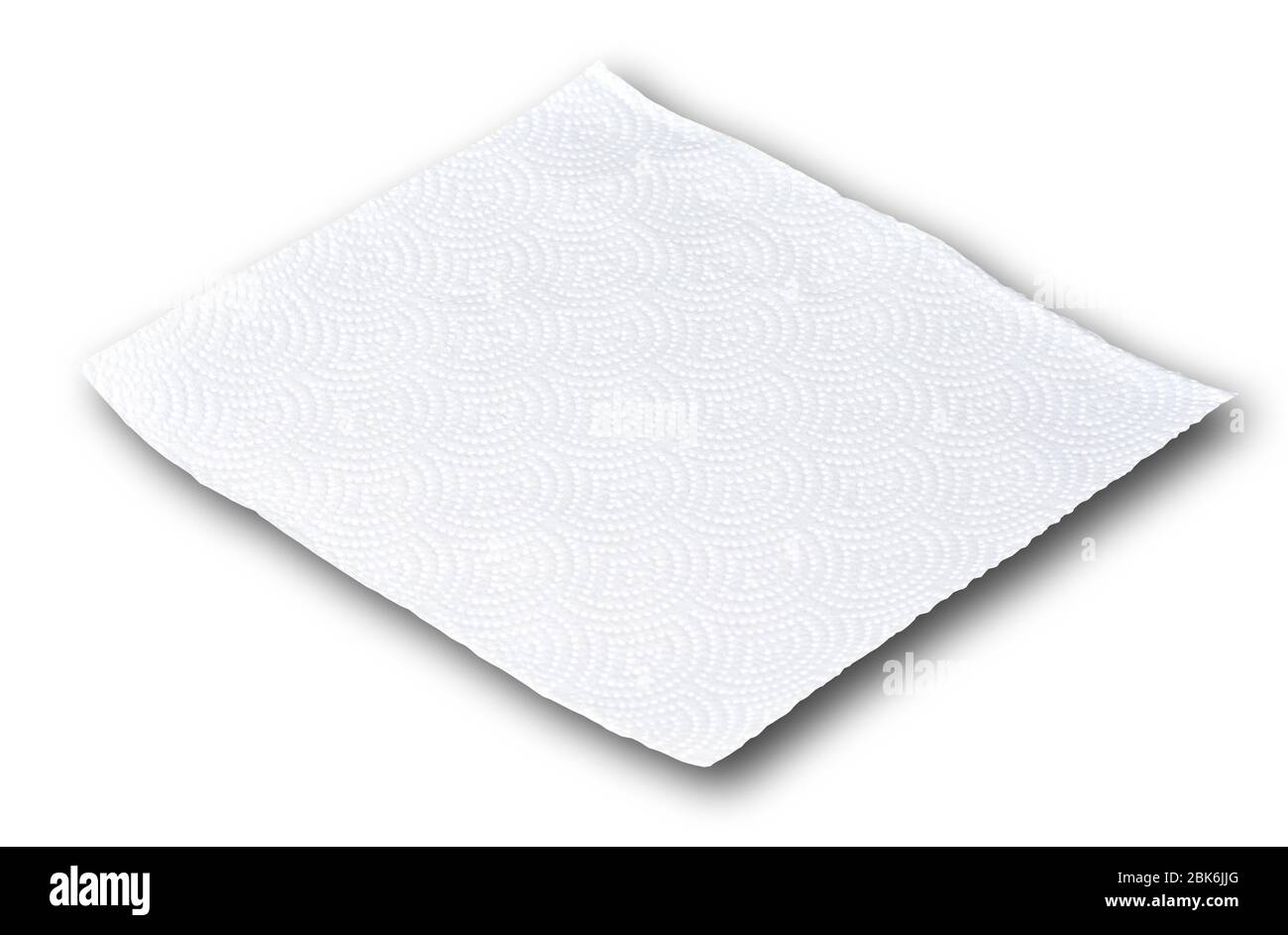White tissue paper on white background Stock Photo - Alamy