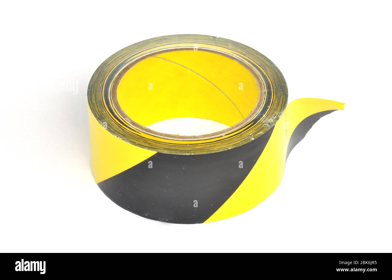 Yellow black police tape Cut Out Stock Images & Pictures - Alamy