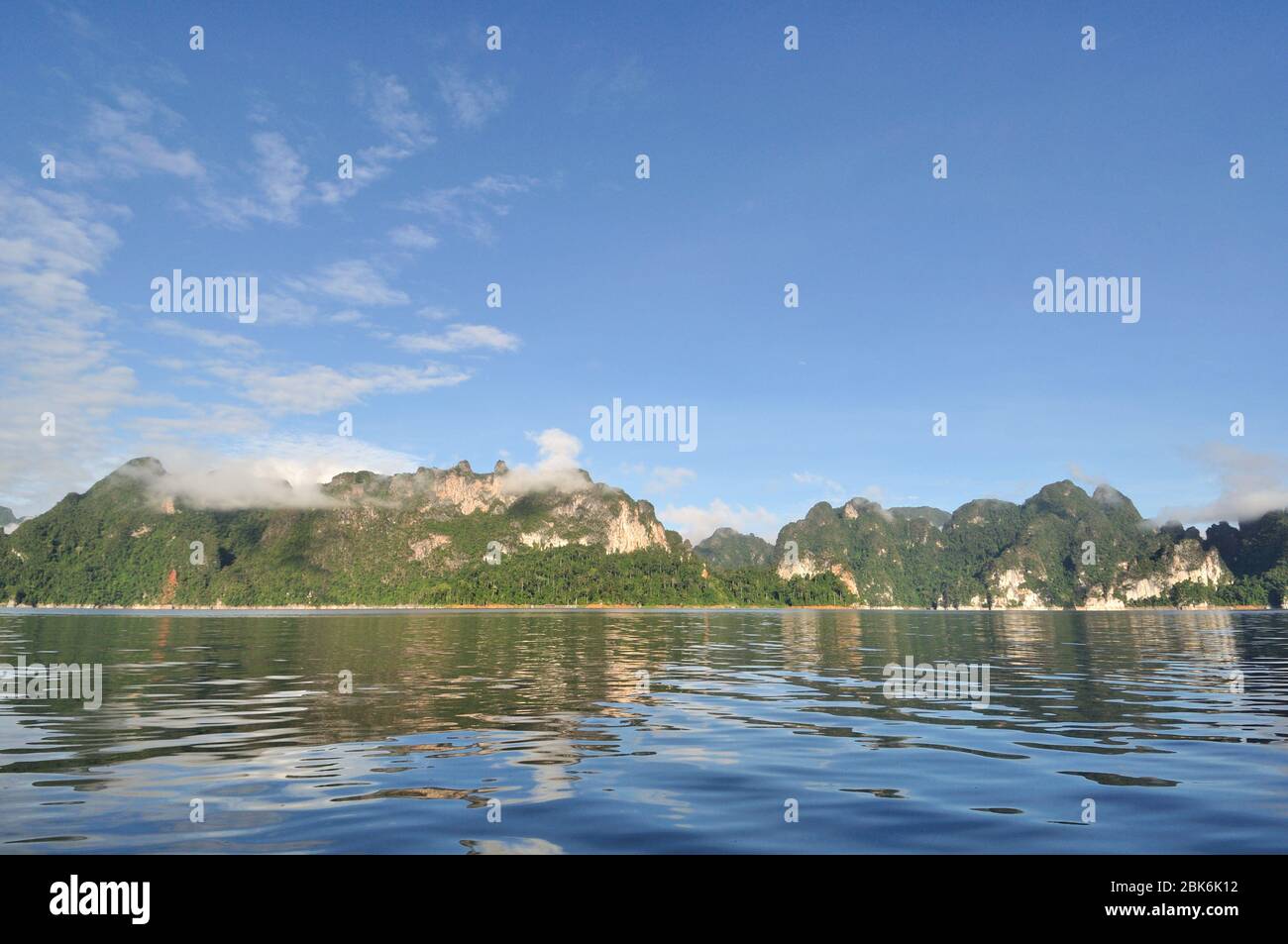 Beautiful limestone mountain with blue sky Stock Photo - Alamy