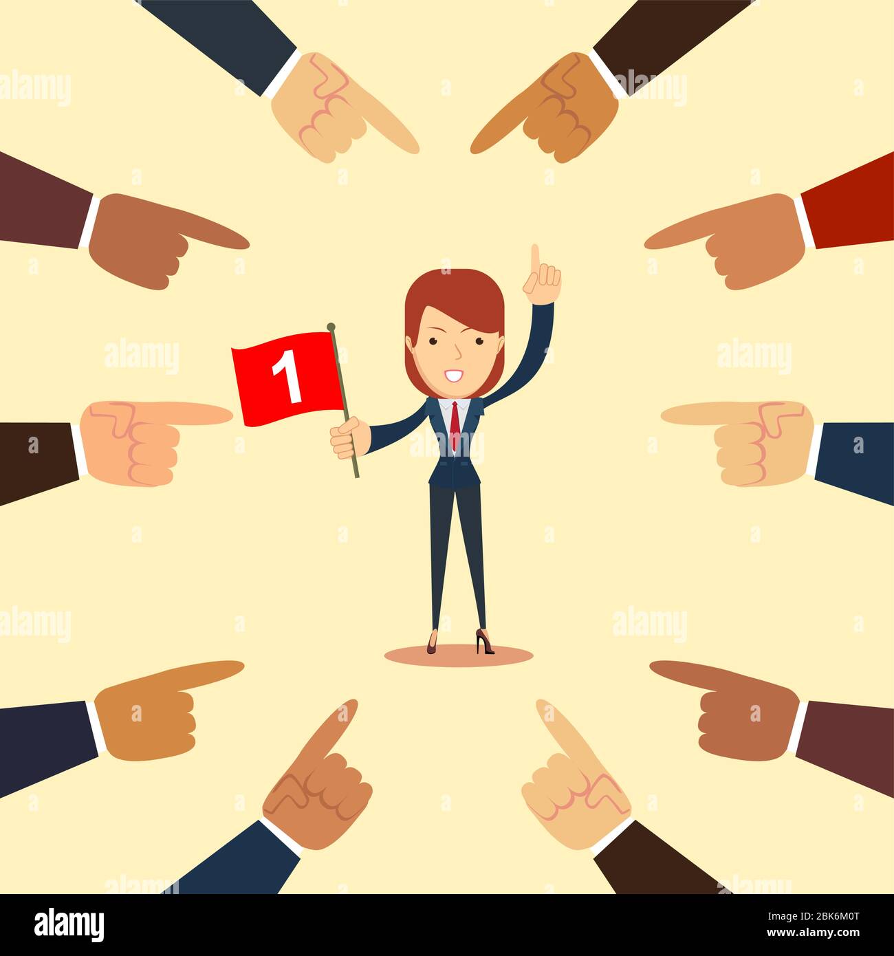 pointing hands. Hand with pointing finger Stock Vector Image & Art - Alamy