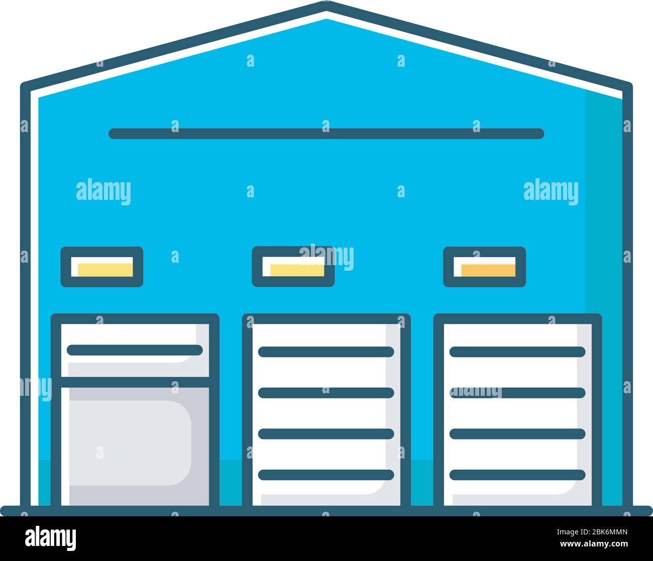 Self Storage Unit Icon