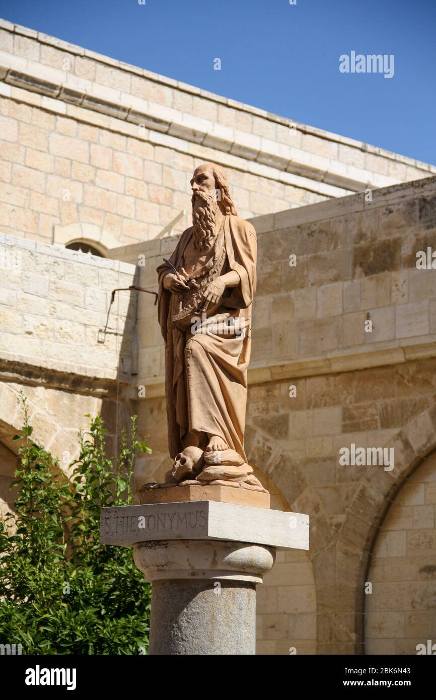 Statue virgin mary church israel hi-res stock photography and images ...
