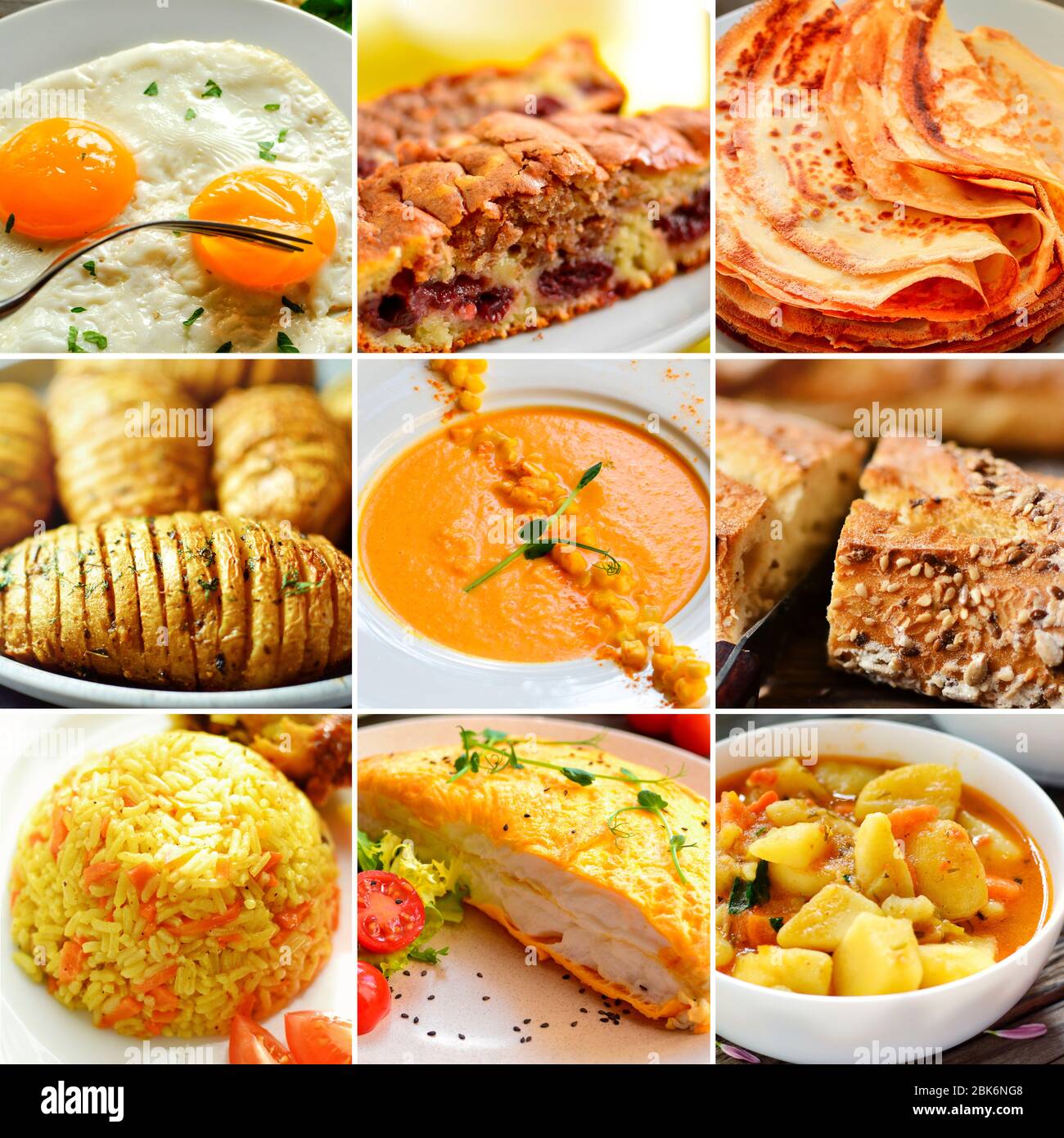 Yummy Food Collage