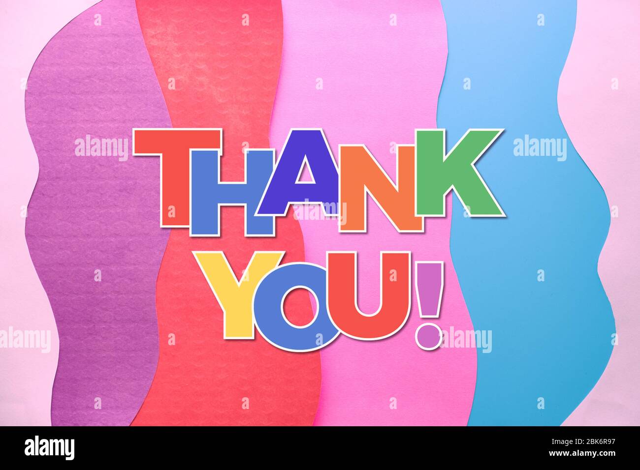 Rainbow letters hi-res stock photography and images - Alamy